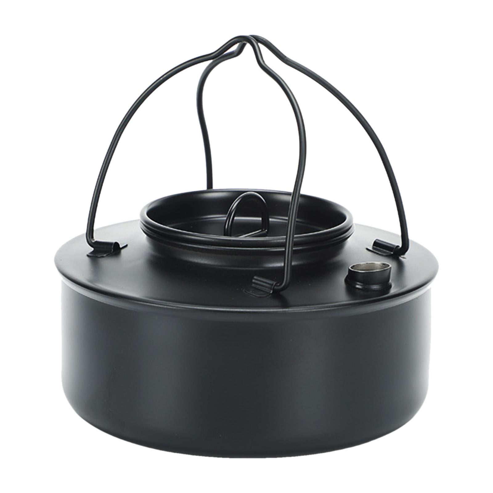 Lightweight Camping Kettle Teapot Water Boiler Kitchenware Campfire ...