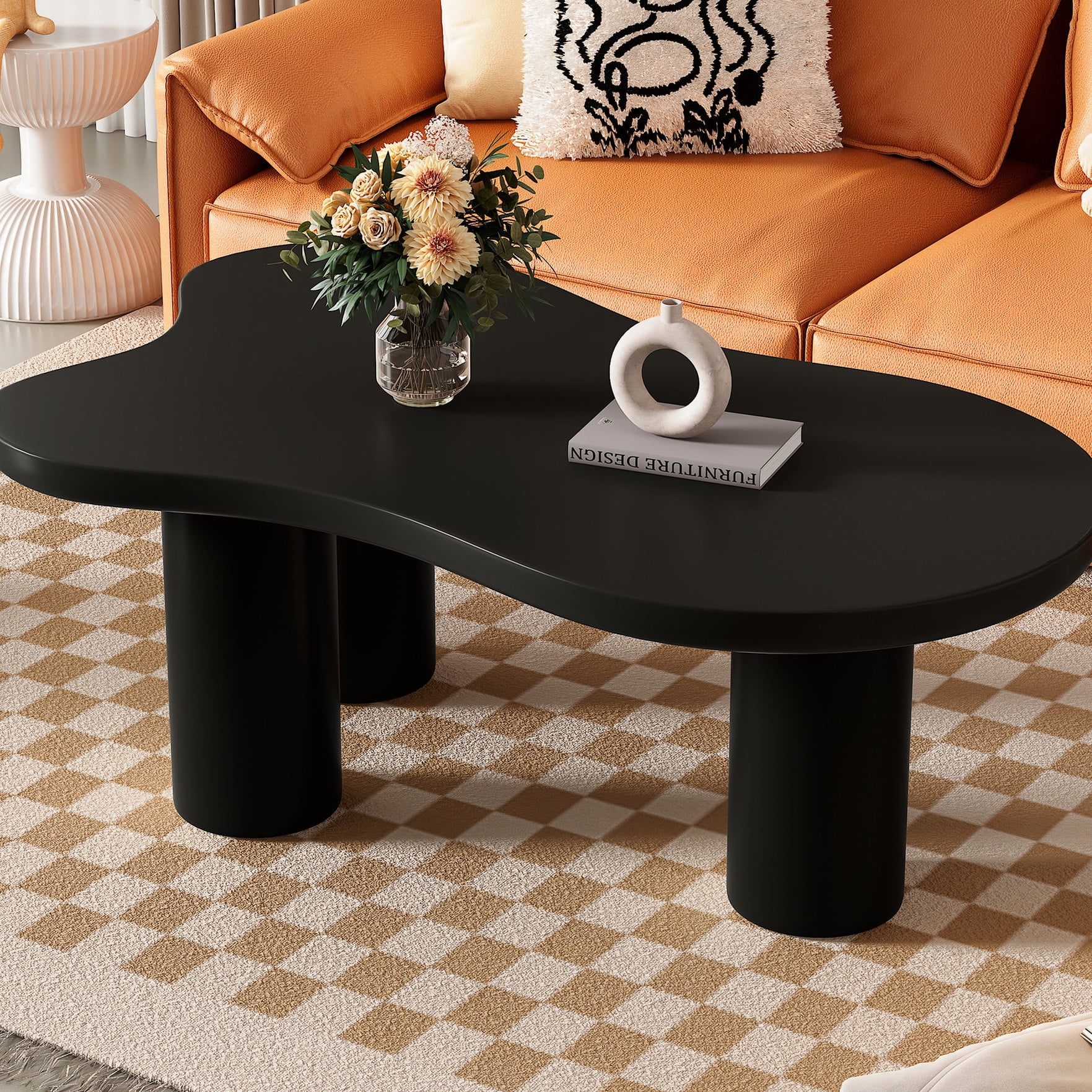 Lightweight Cloud Coffee Table - Round Edges for Safety in Home Decor ...