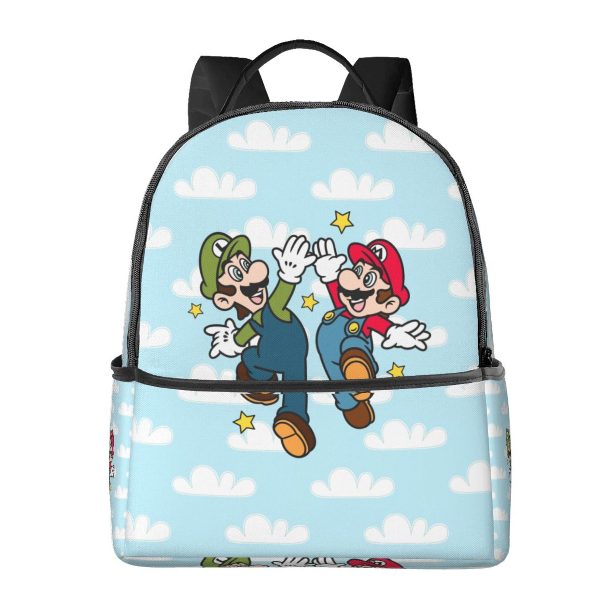 Lightweight Cloud Su-per Ma-rio Backpack, Ergonomic Holiday Travel ...