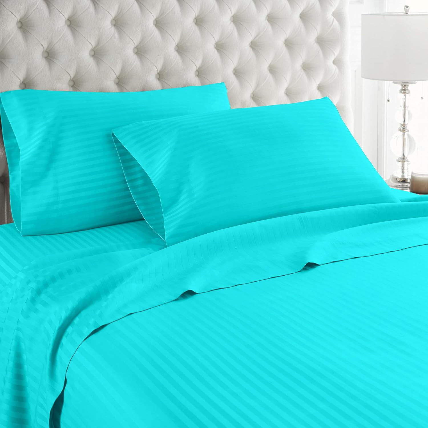 Lightweight & Comfortable 600 Thread Count 100% Egyptian Cotton Ultra ...