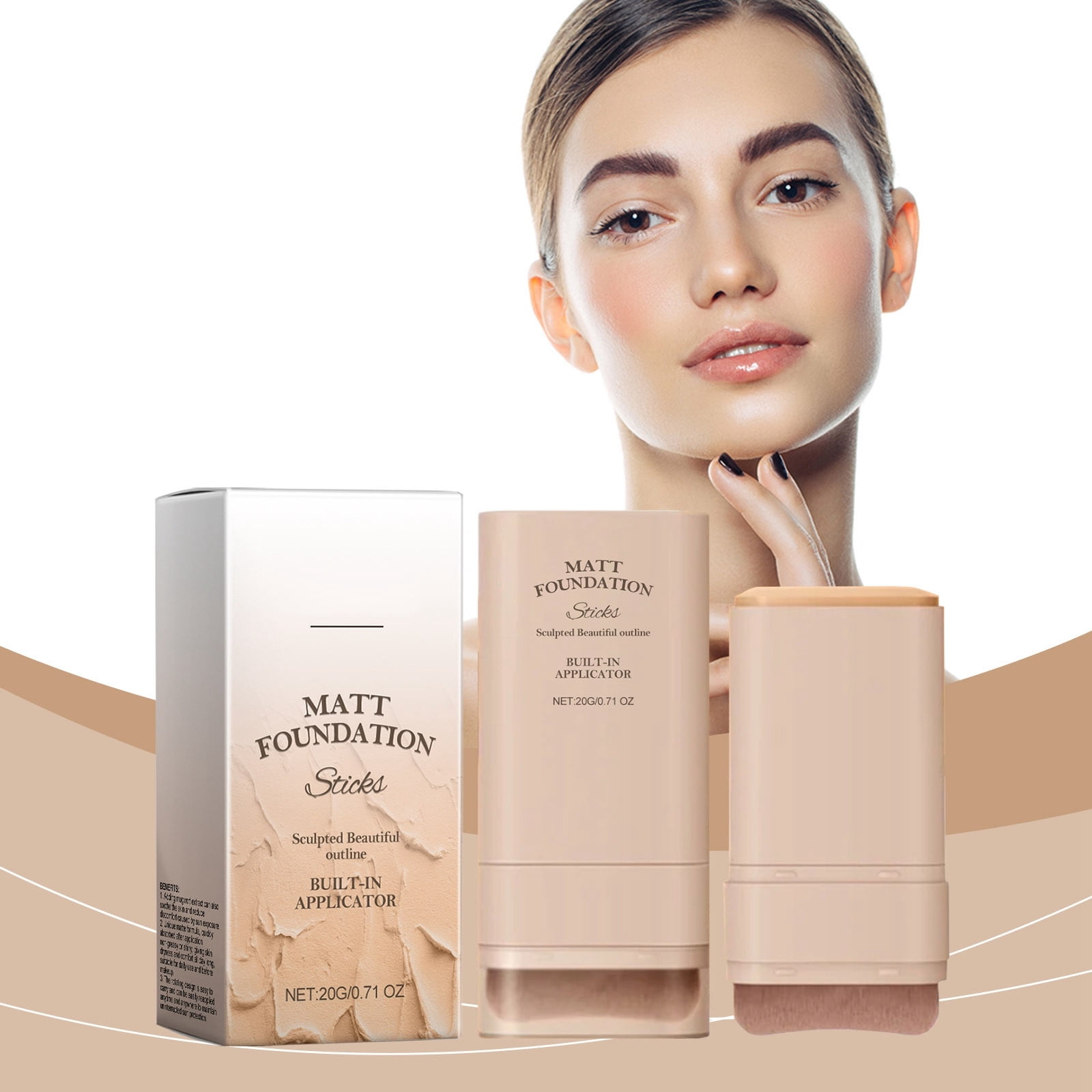 Lightweight Concealing Foundation Stick Multi-Use Foundation Stick ...