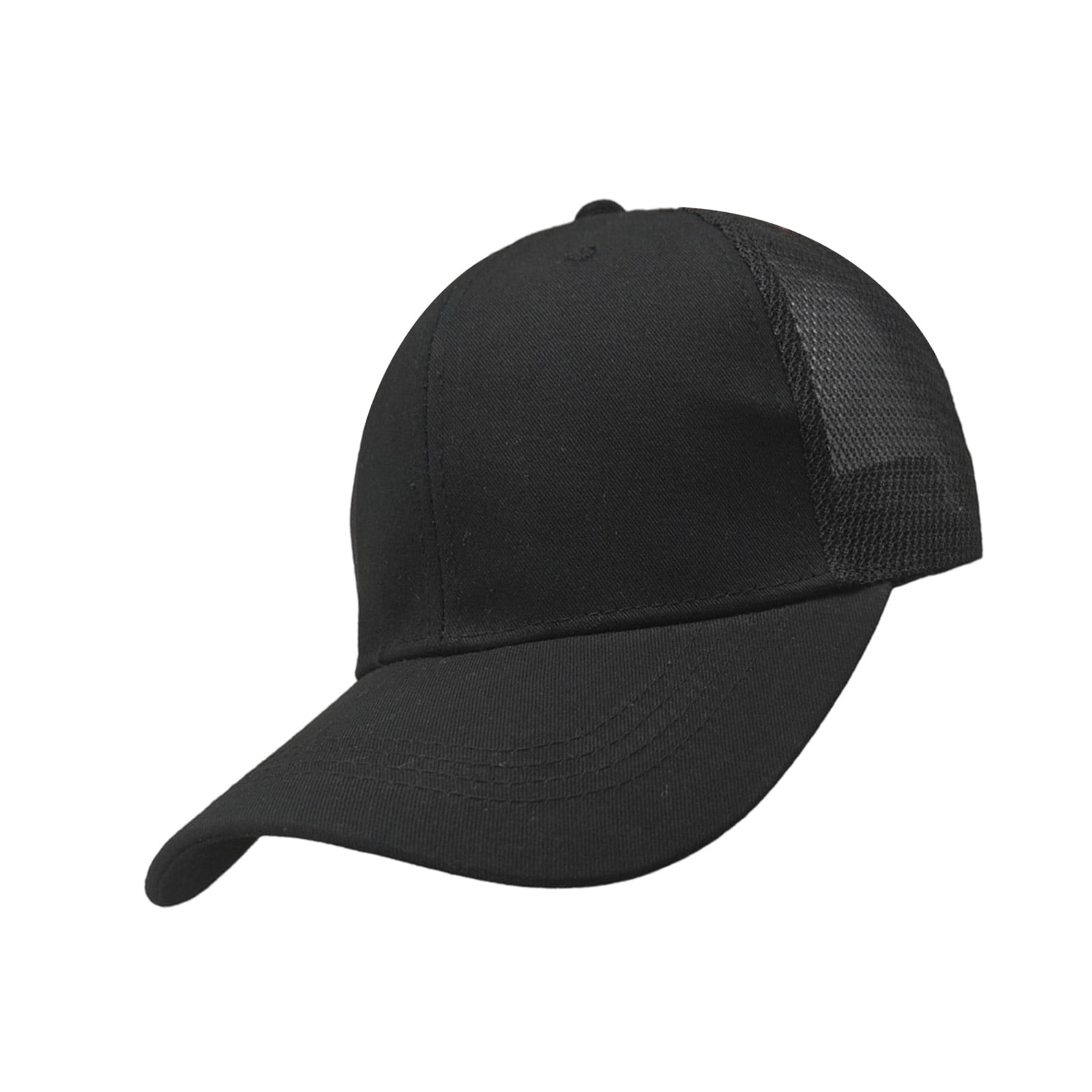 Lightweight Cotton Cap With Ponytail Slot, Adjustable Women's Baseball ...