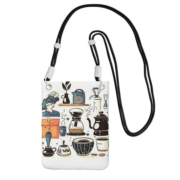 Lightweight Crossbody Cell Phone Purse Bag with Arm Band, Wallet & Key ...