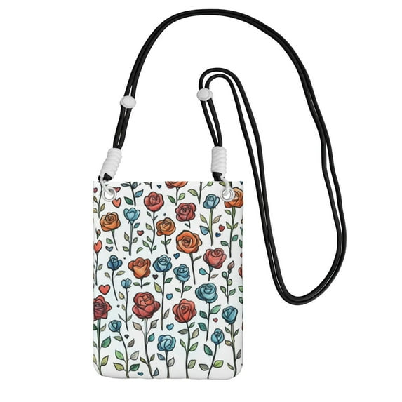 Lightweight Crossbody Cell Phone Purse Bag with Arm Band, Wallet & Key ...