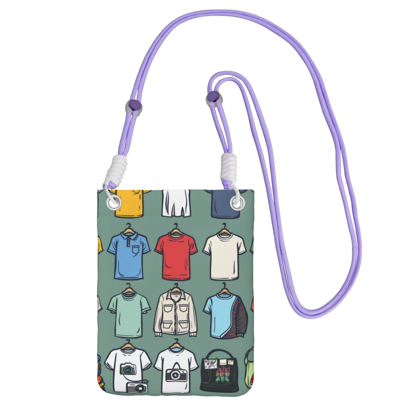 Lightweight Crossbody Cell Phone Purse Bag with Arm Band, Wallet & Key ...