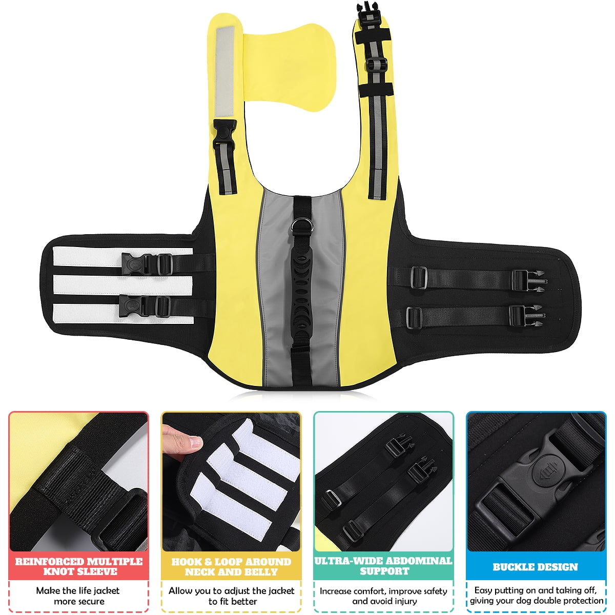 ETEREAUTY Etereautey Pet Life Saving Vest Comfortable Breathable and ...