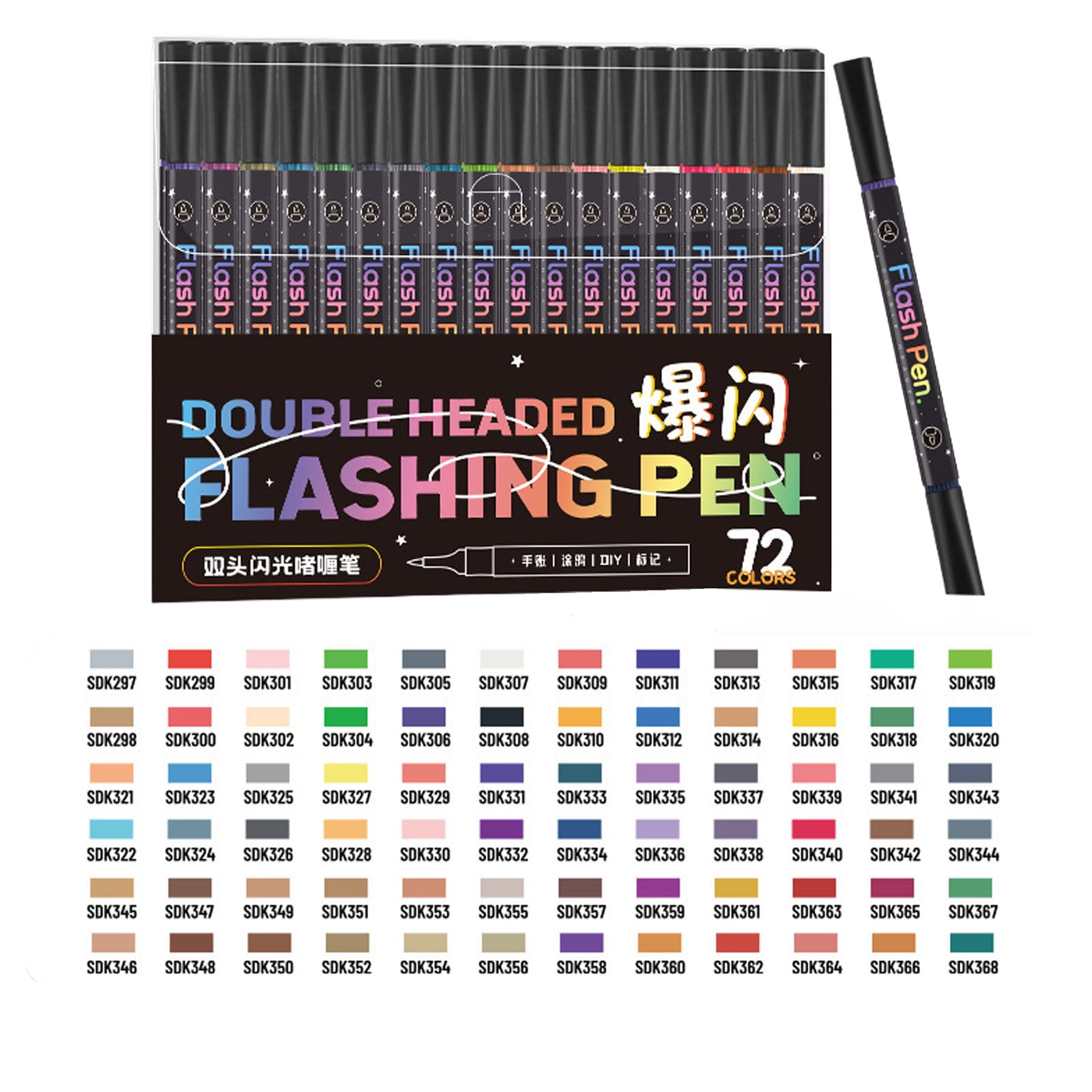 Lightweight Double Sided Flashing Marker with Long Lasting Direct ...