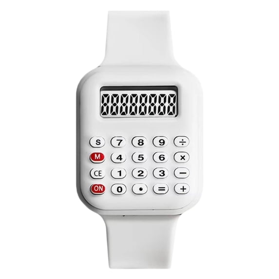 Lightweight Electronic Watch With Built In Calculator Function For Men ...