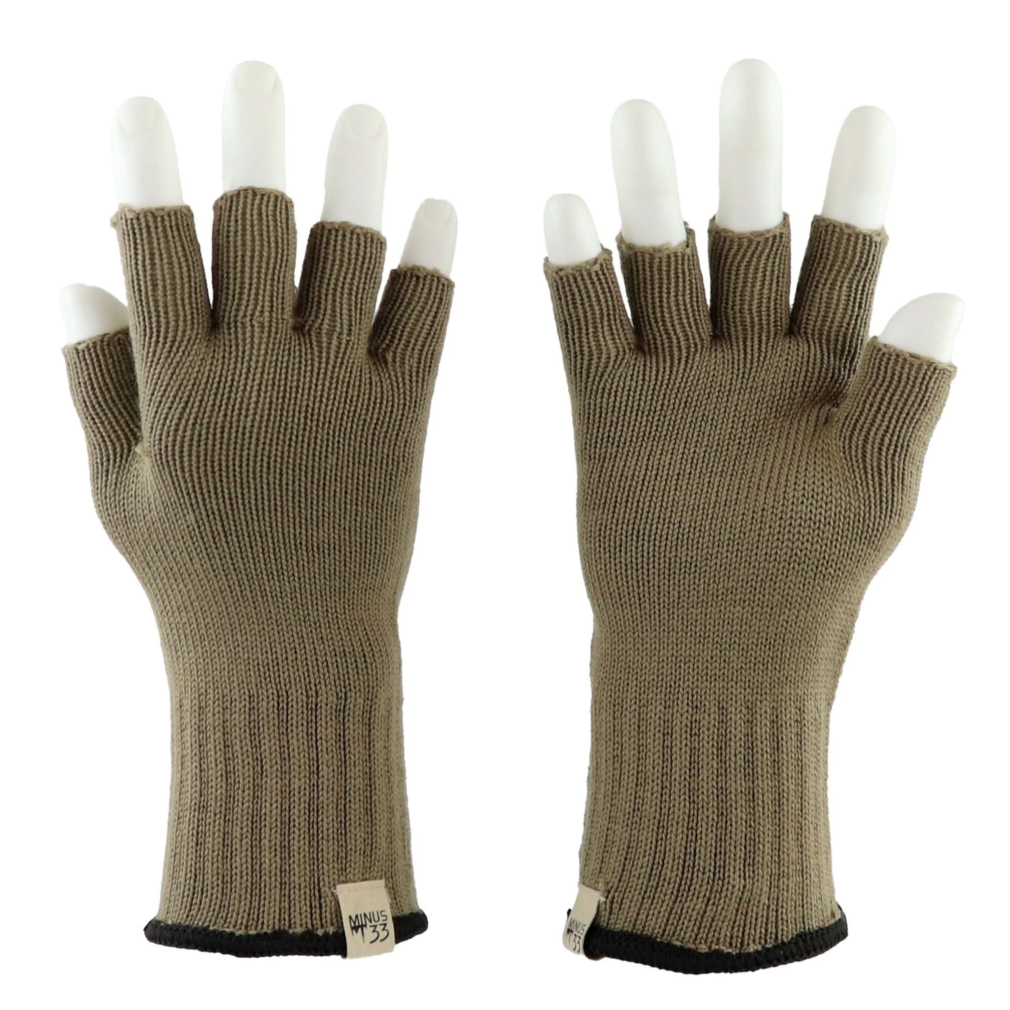 Lightweight Fingerless Wool Gloves - Walmart.com