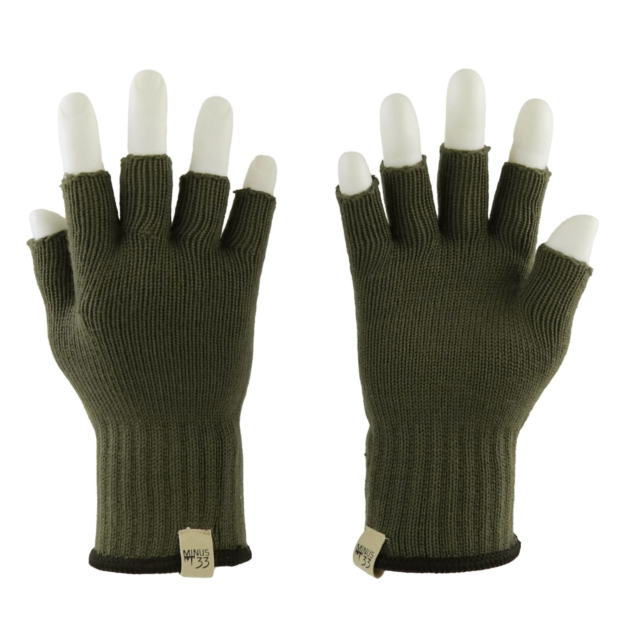 Lightweight Fingerless Wool Gloves - Walmart.com