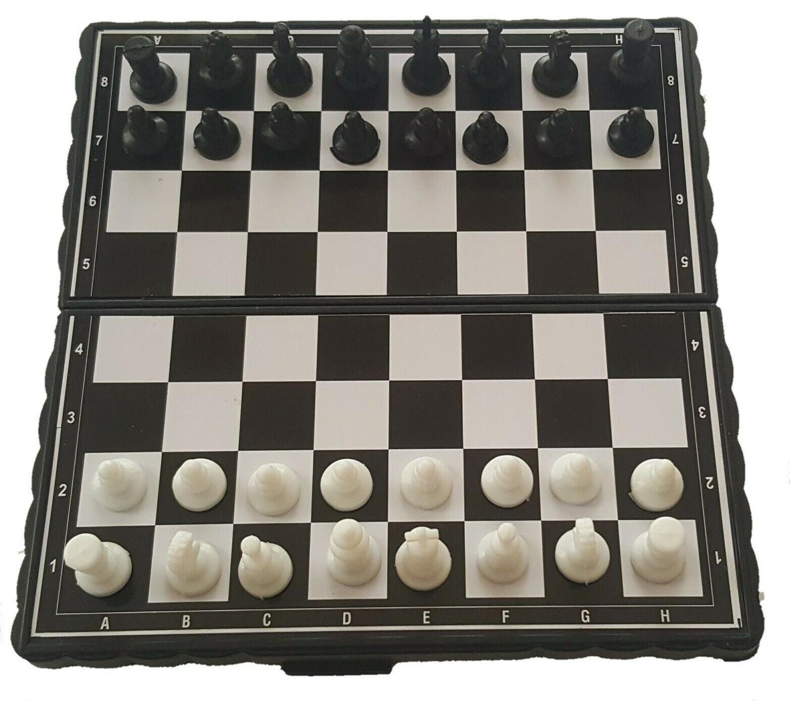 Lightweight Foldable Chess Set for All Ages Conveniently Portable for ...