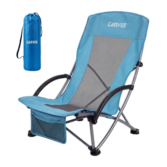 Lightweight Foldable High Back Outdoor Adult Beach Chair - Walmart.com