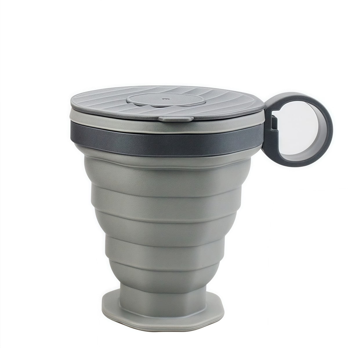 Lightweight Foldable Silicone Mug with Sealing Lid for Hot and Cold ...