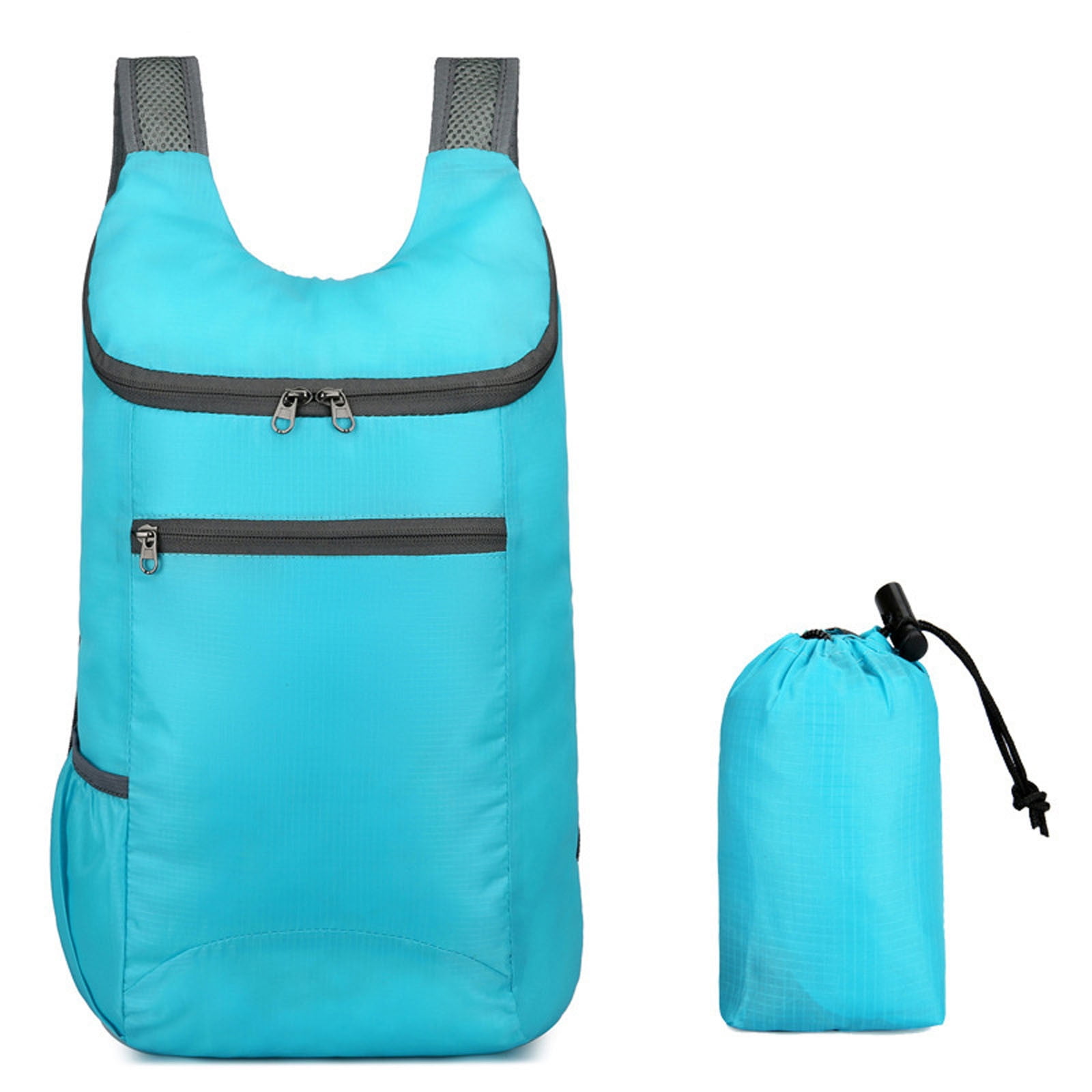 Lightweight Foldable Water-Resistant Backpack for Hiking Travel ...