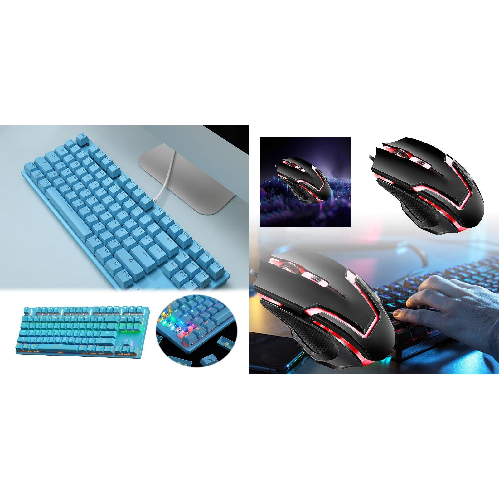 Lightweight Gaming Mouse Hybrid Switches Computer Game Hardware Glowing ...
