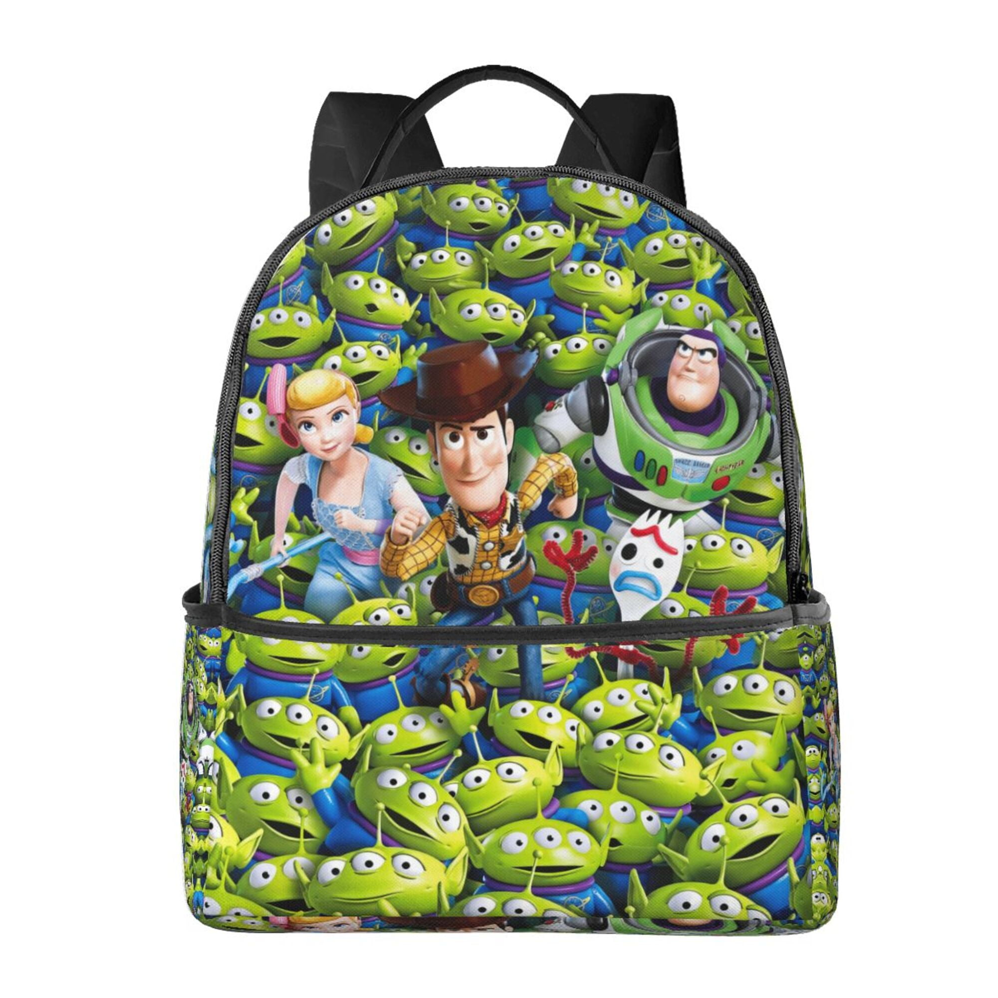 Lightweight Green To-y St-ory Backpack, Ergonomic Travel Backpack with ...