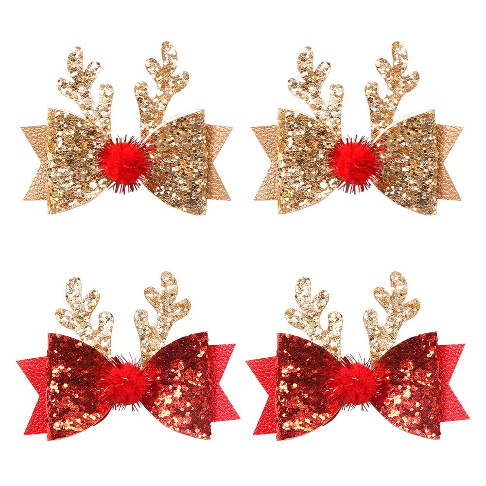 Lightweight Hairpin Women Hairpin Christmas Hairpin antler Bow Ball ...