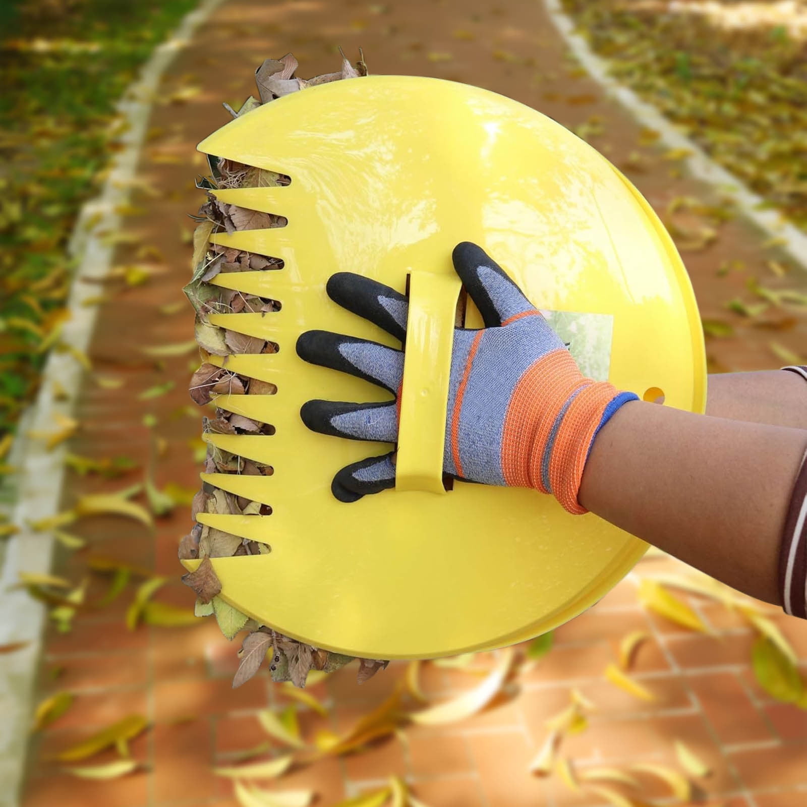 Lightweight Hand Leaf Rake - Leaf Scoops Hand Rakes - Lightweight ...