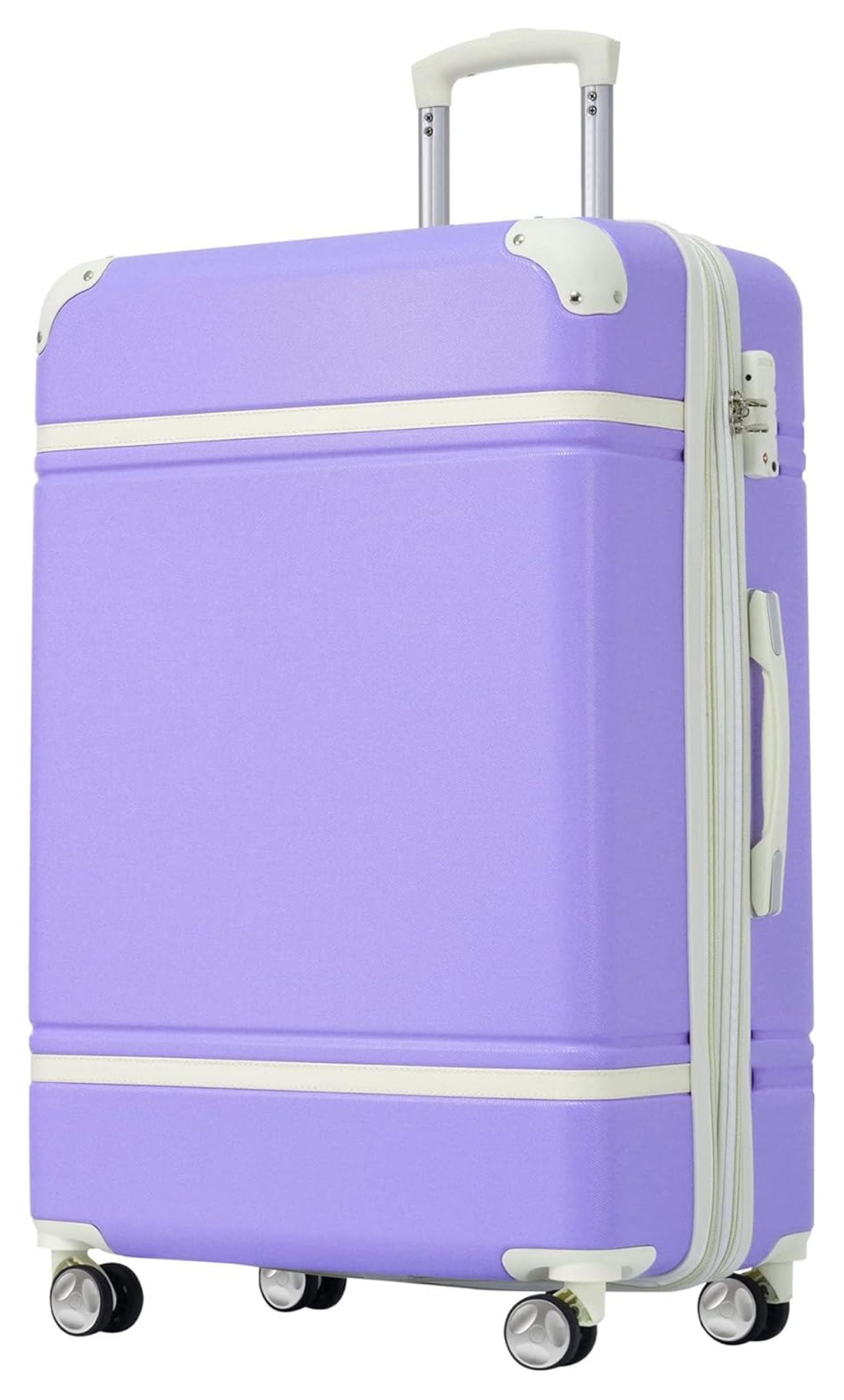 Lightweight Hard Shell 28 Inch Luggage with Spinner Wheel, Expandable ...