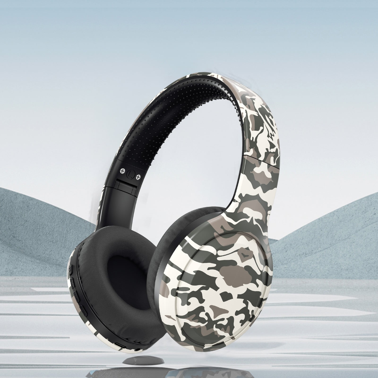Lightweight Headset with Deep Bass, Headphones Wireless Bluetooth ...