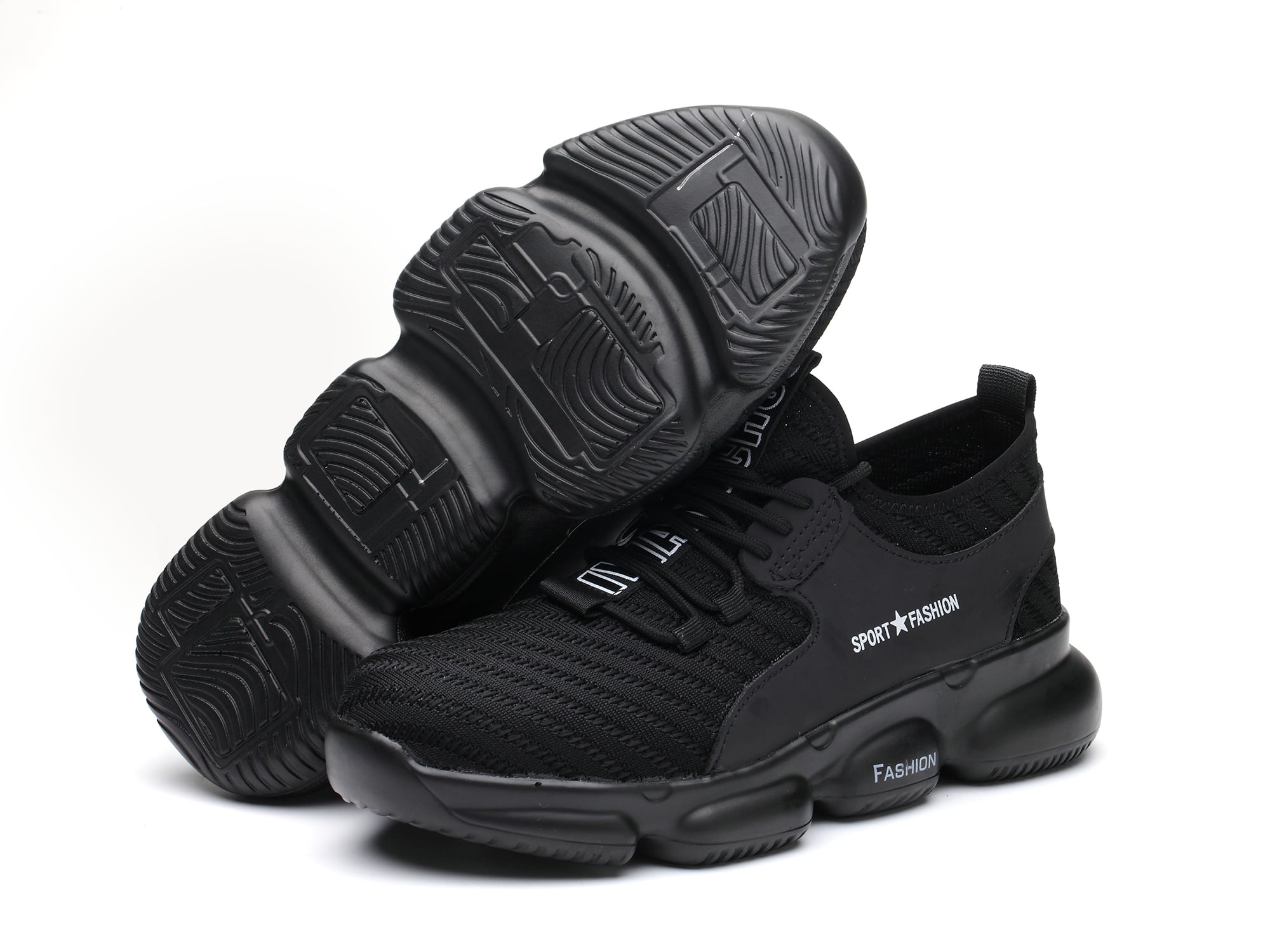 Lightweight Industrial Work Shoes for Men Steel Toe Mesh Safety Shoes ...