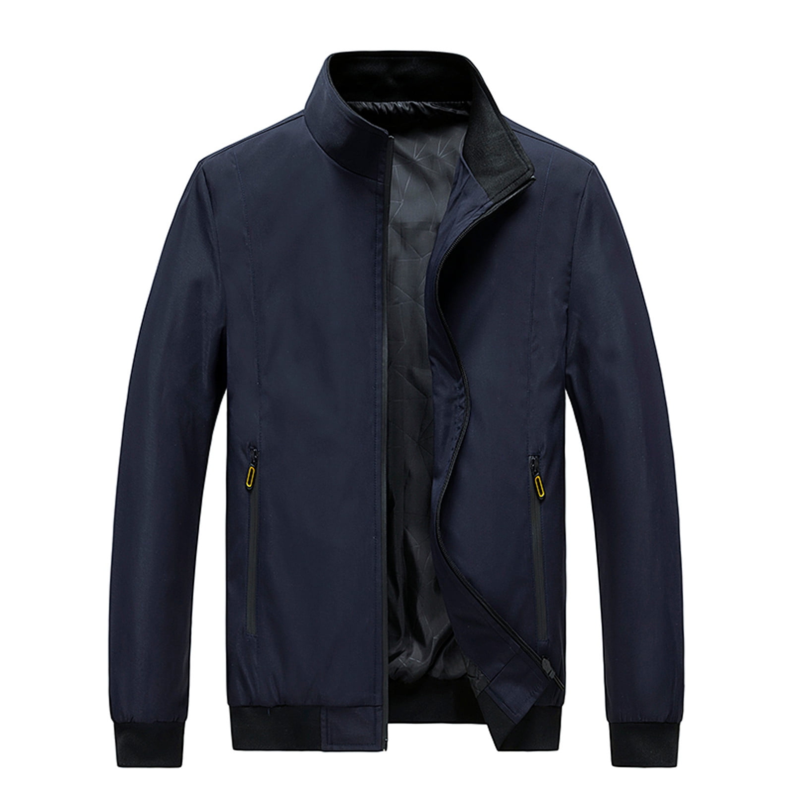 Lightweight Jackets for Men Fall, Men's Military Jacket Casual Bomber ...