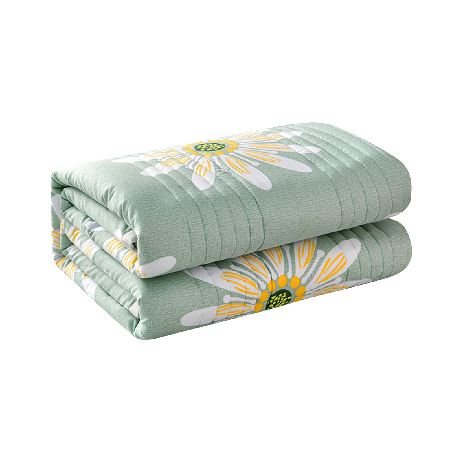 Lightweight King Size Blanket Washable Cotton Fabric Cover Simple Plaid ...