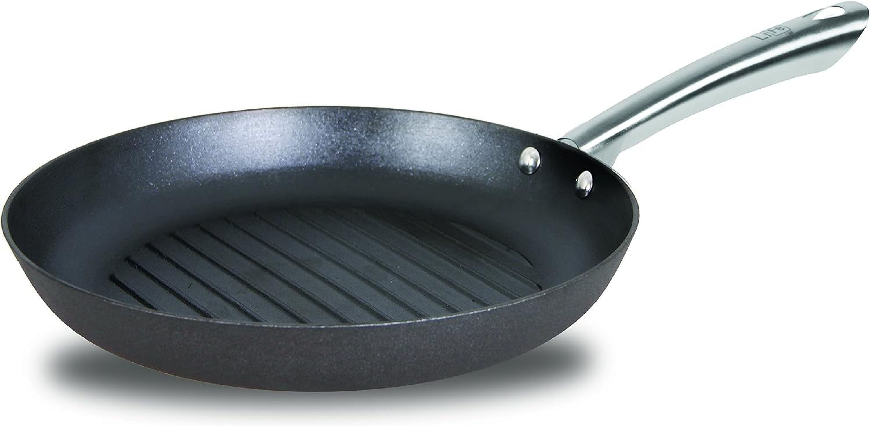 Lightweight Kosher Cast Iron Grill Pan, Heavy Duty Stainless Steel ...