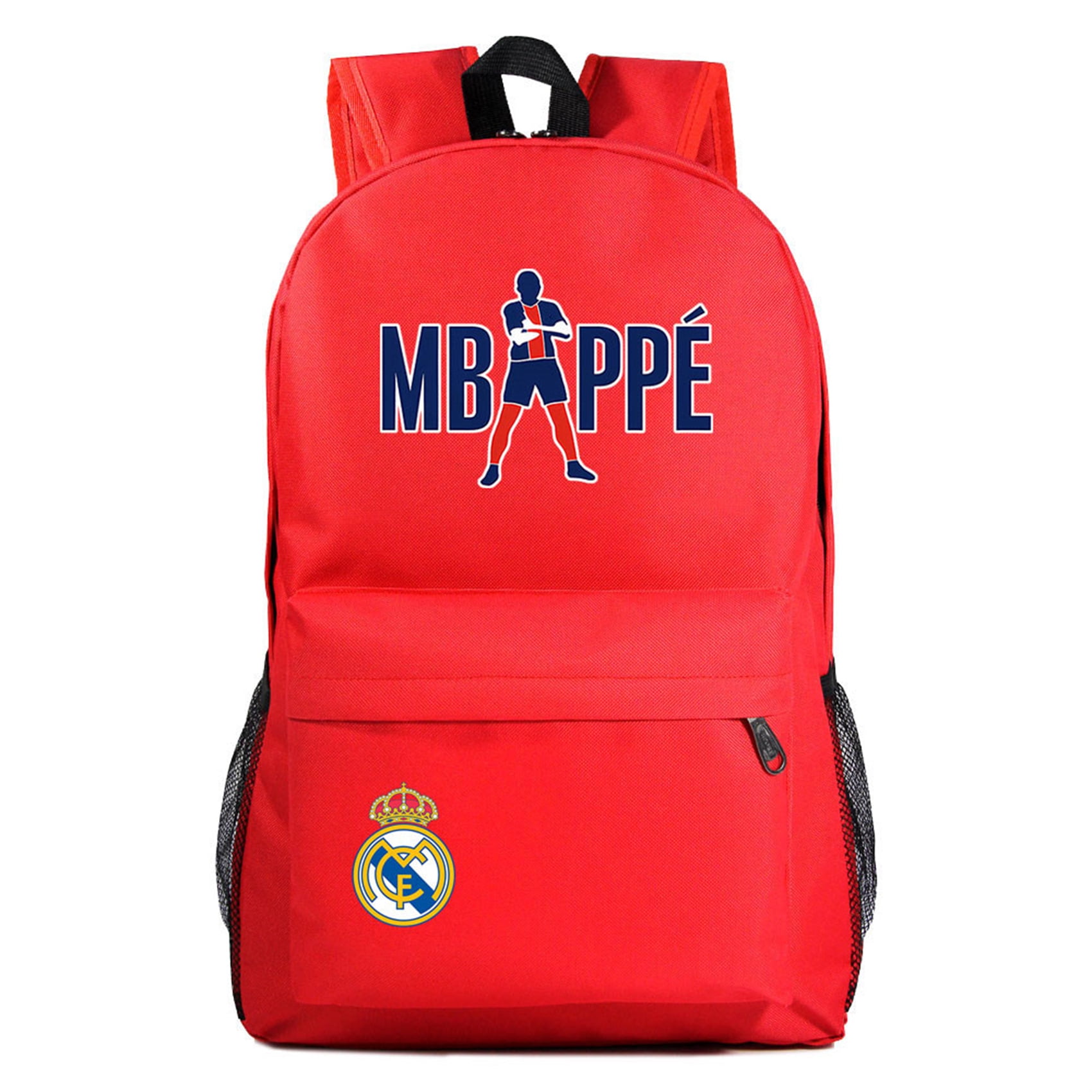 Lightweight Kylian Mbappe Book Bag Sturdy Travel Backpack Football Fans ...