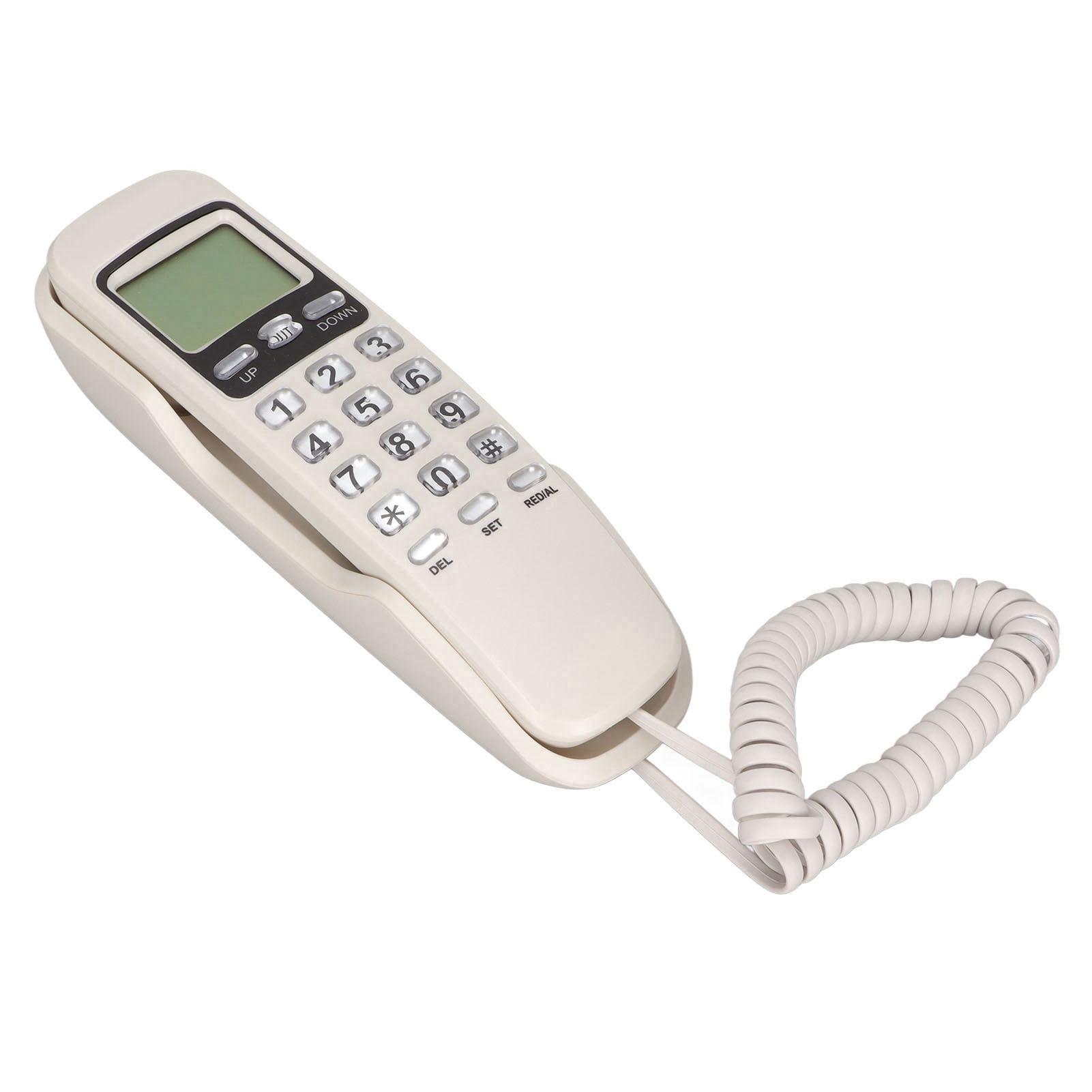 Lightweight Landline Phone, Redial Function, LCD Screen, Ideal For ...