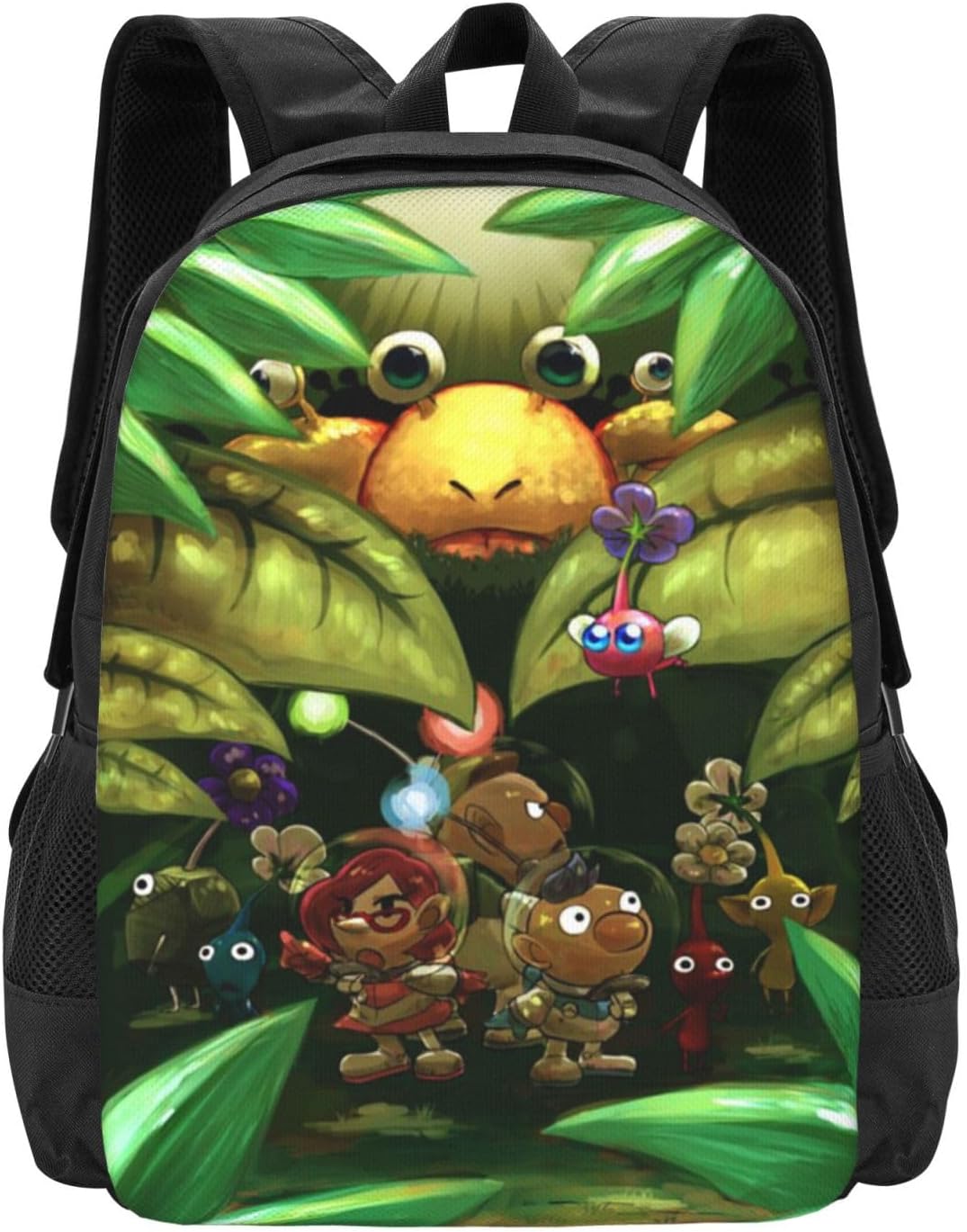 Lightweight Laptop Backpack Pik-min Rucksack 3D Printed Anime Travel ...