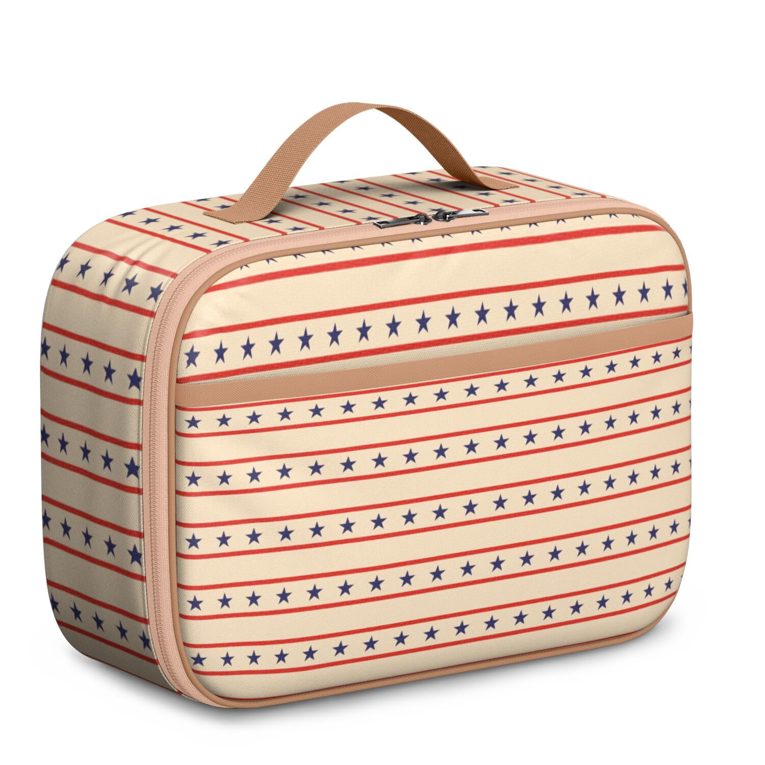 Lightweight Lunch Bag With Starry Night And Boho Abstract Pattern ...