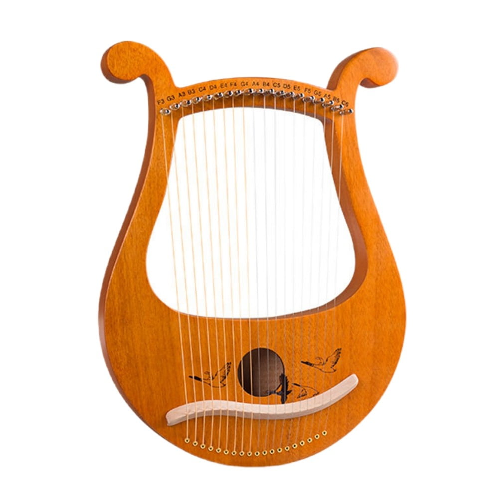 Lightweight Lyre Harp Lyre Harps Wooden Lyre Mahogany String Instrument ...