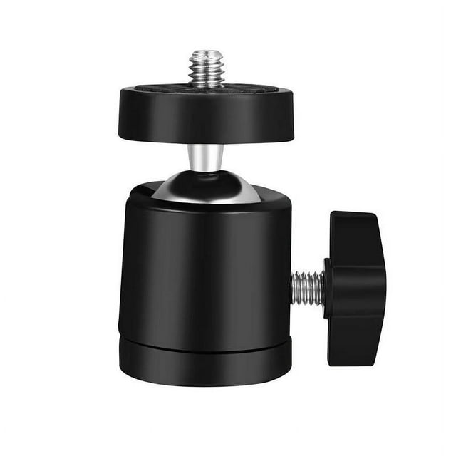 Lightweight Mini Swivel Ball Head Mount for DSLR Cameras and Tripods ...