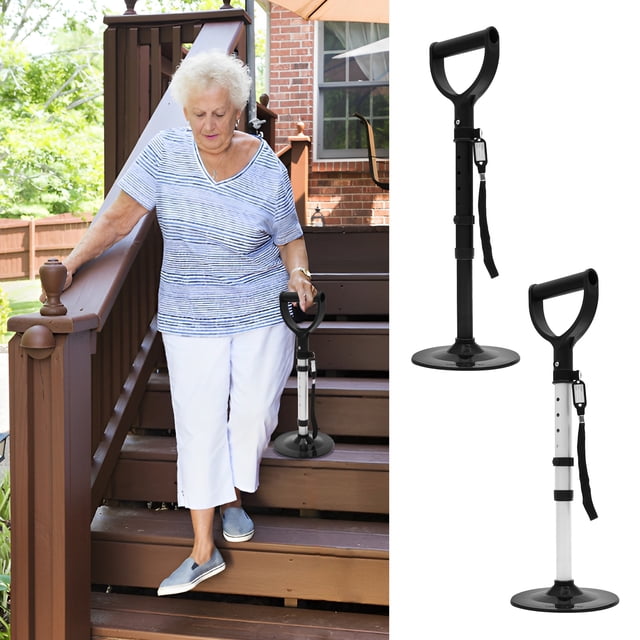Lightweight Mobility Aid Tool 5 Height Adjustable Mobile Standing Aid ...