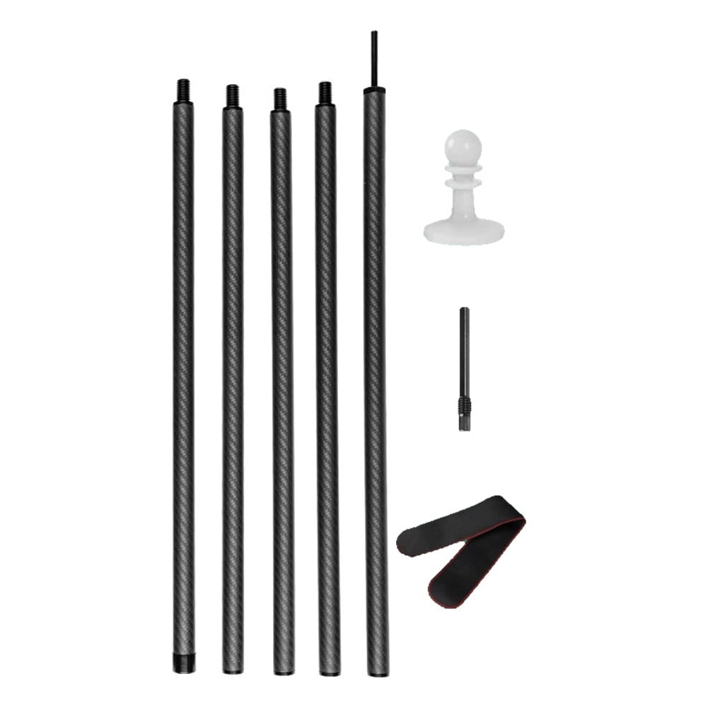 Lightweight Multi Section Carbon Fiber Tarp Poles For Camping Canopy ...