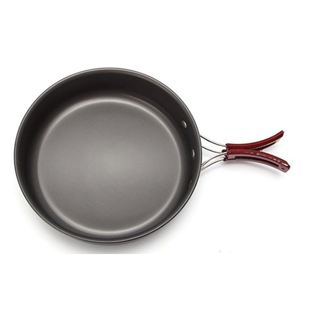 Lightweight Nonstick Frying Pan for Camping with Folding Handle Design ...