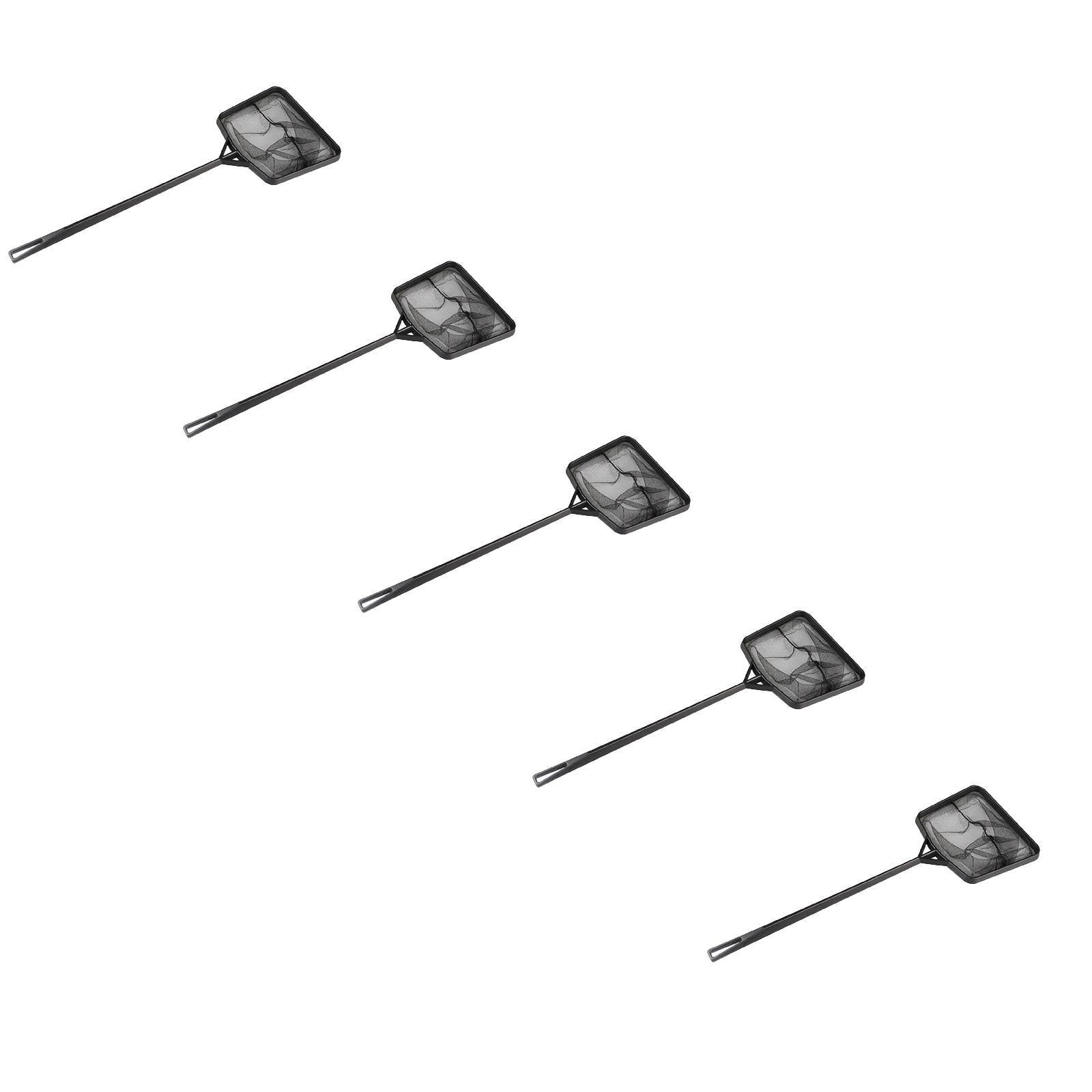 Lightweight Nylon Aquarium Fish Net with Handle, Fine Mesh Shrimp and ...