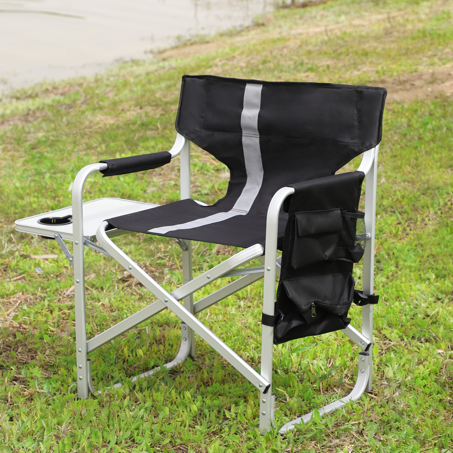 Lightweight Outdoor Chair For Picnics - Side Table, Storage, Cloth ...