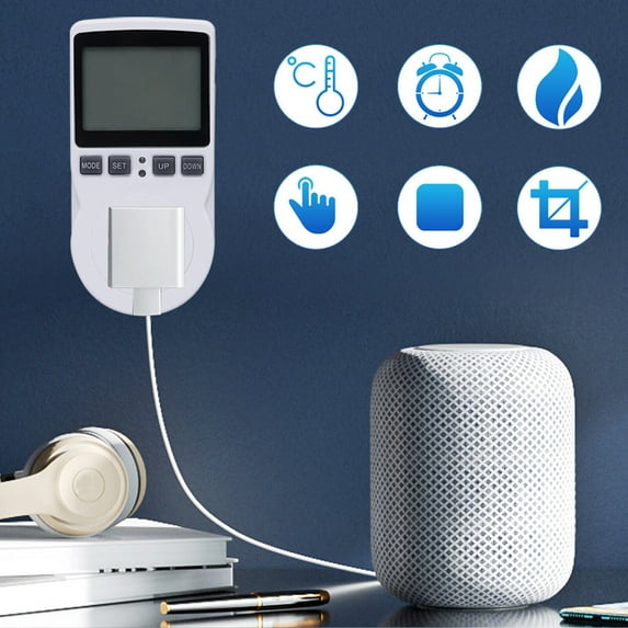 Lightweight Outlet Plug Temperature Intelligent Controller Switch W ...