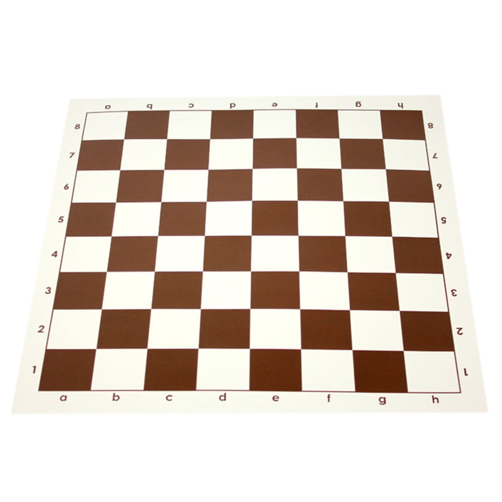 Lightweight PU Leather Chessboard Classic Folding Travel Chess Board ...