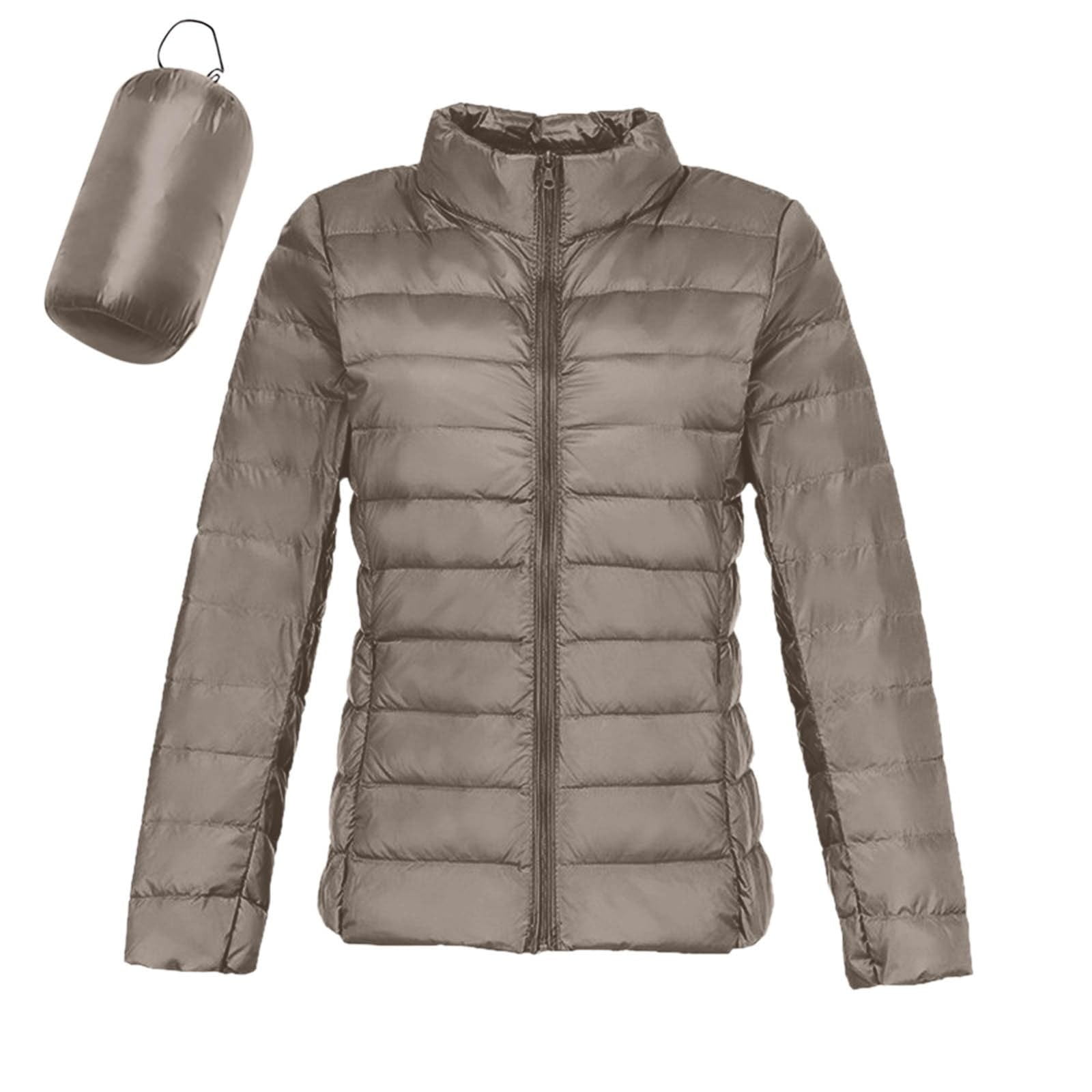 Lightweight Packable Down Jacket for Women Water-Resistant, Warm, and ...
