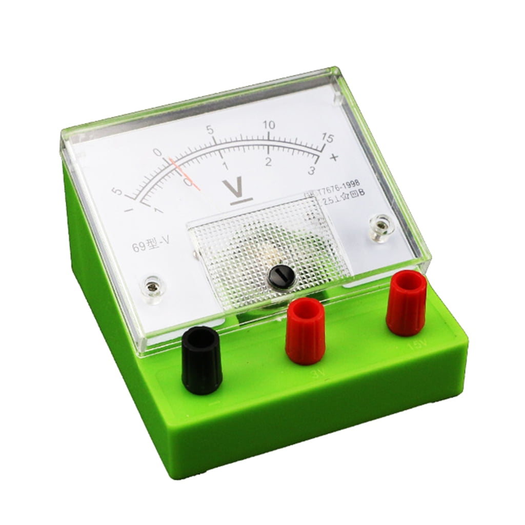 Lightweight Plastic Ammeter Voltmeter Voltage Tester for High School ...