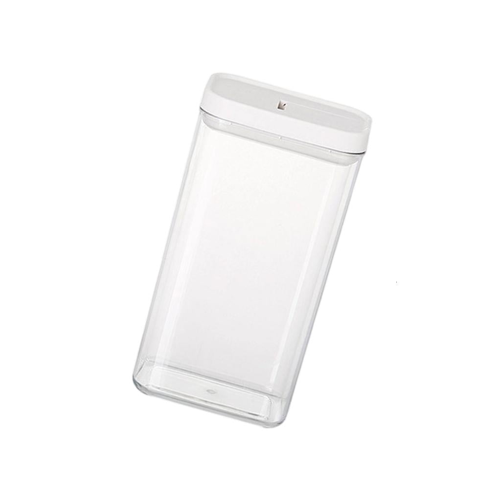 Lightweight Plastic Storage Jar With Sealed Seal Clear Visible Design ...