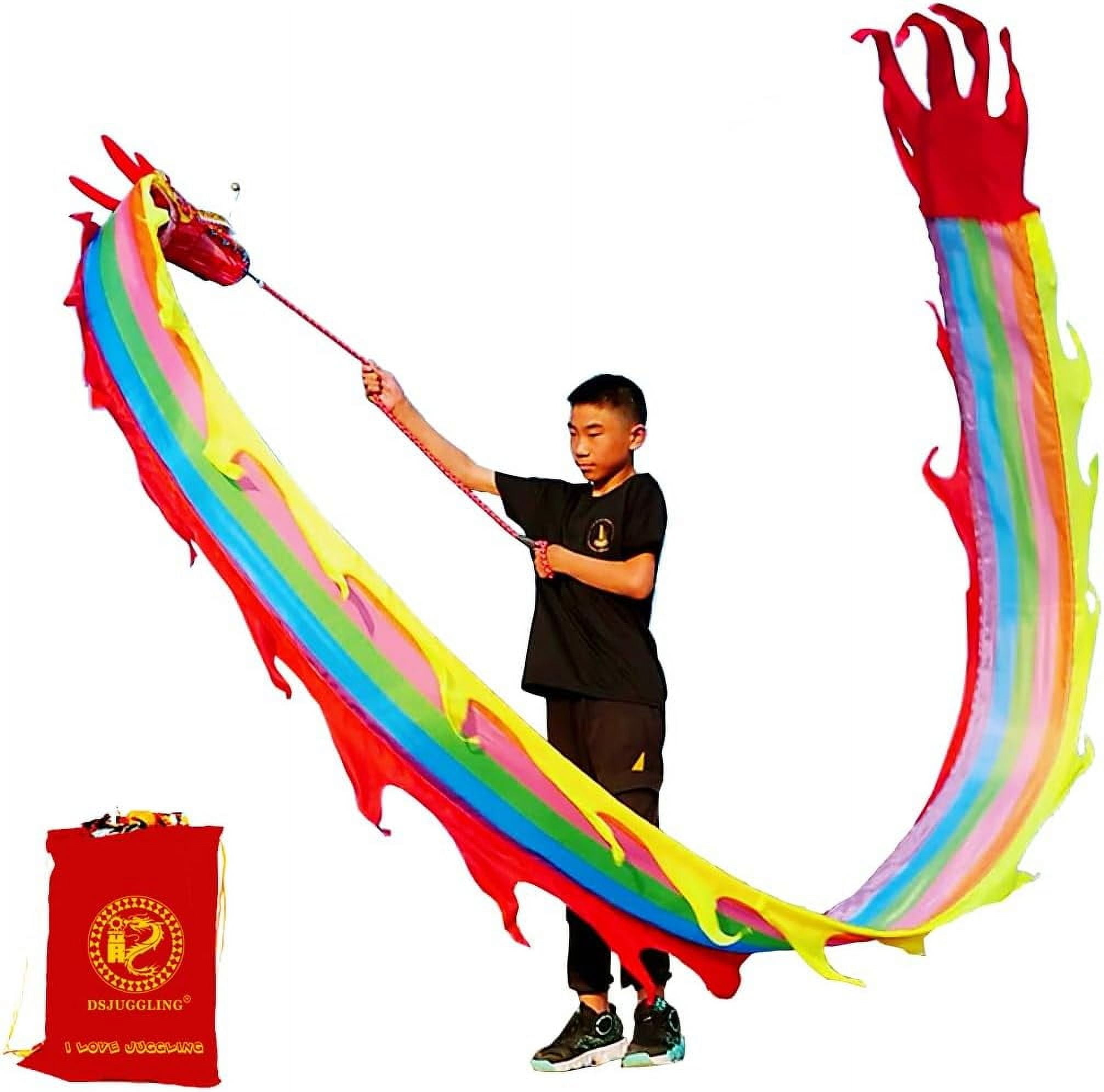 Lightweight Poi with 3D Dragon Head & Swing Rope Combo for Kids and ...