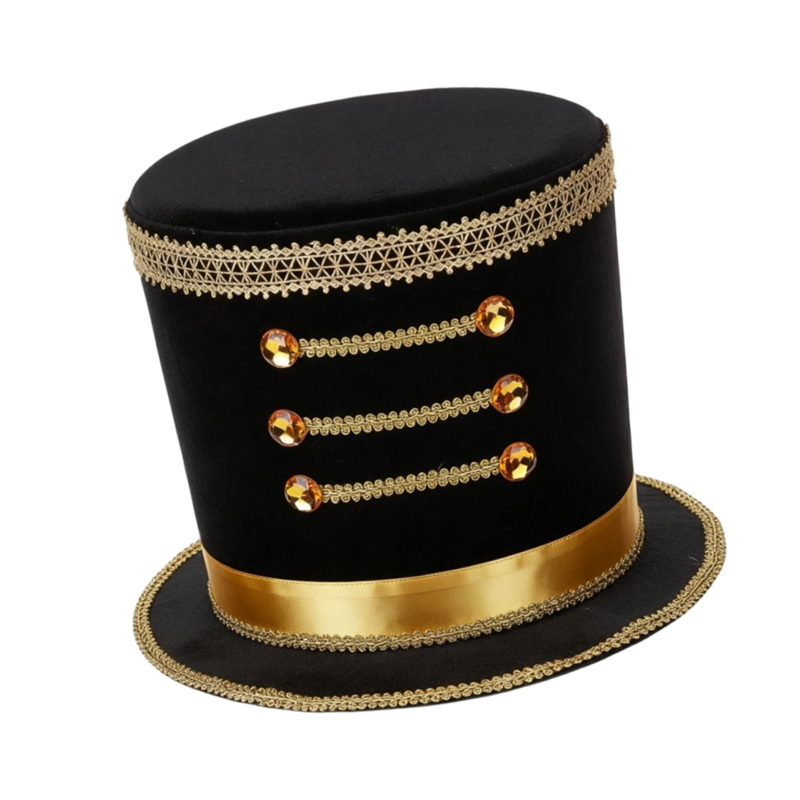 Lightweight Polyester Drum Major Hat For Adults Adjustable Majorette ...