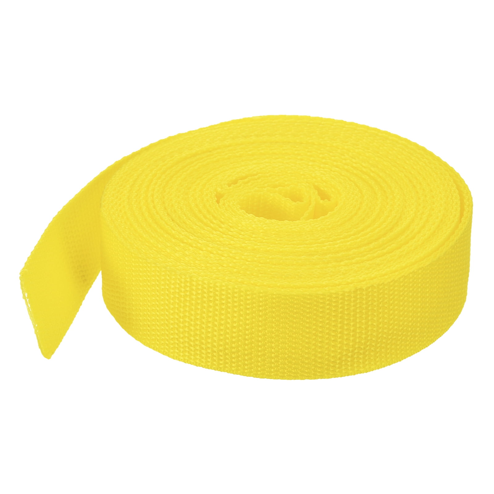 Lightweight Polypropylene Webbing Strap 0.8" 10 Yard Backpack Lemon ...