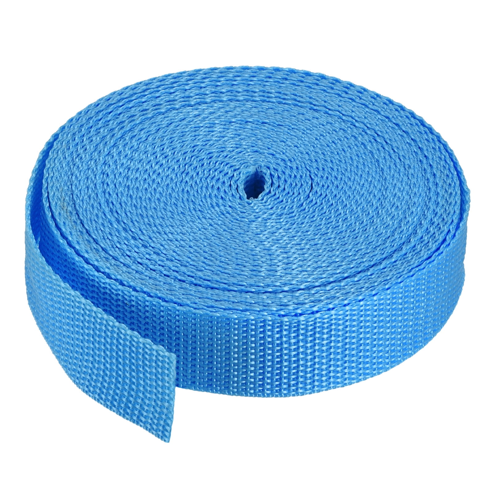 Lightweight Polypropylene Webbing Strap 1" 10 Yards Dark Lake Blue ...