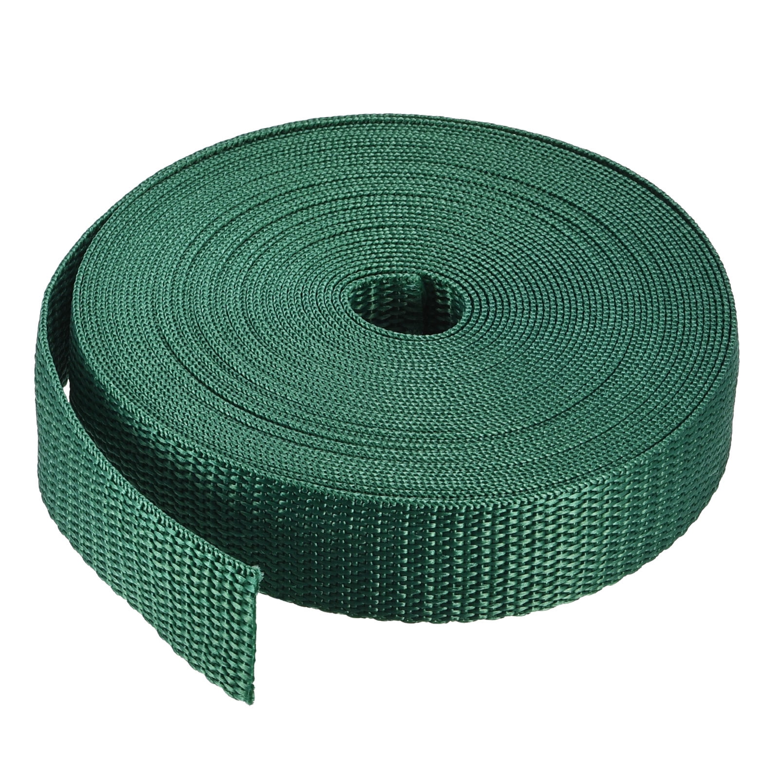 Lightweight Polypropylene Webbing Strap 1" 10 Yards Grass Green ...