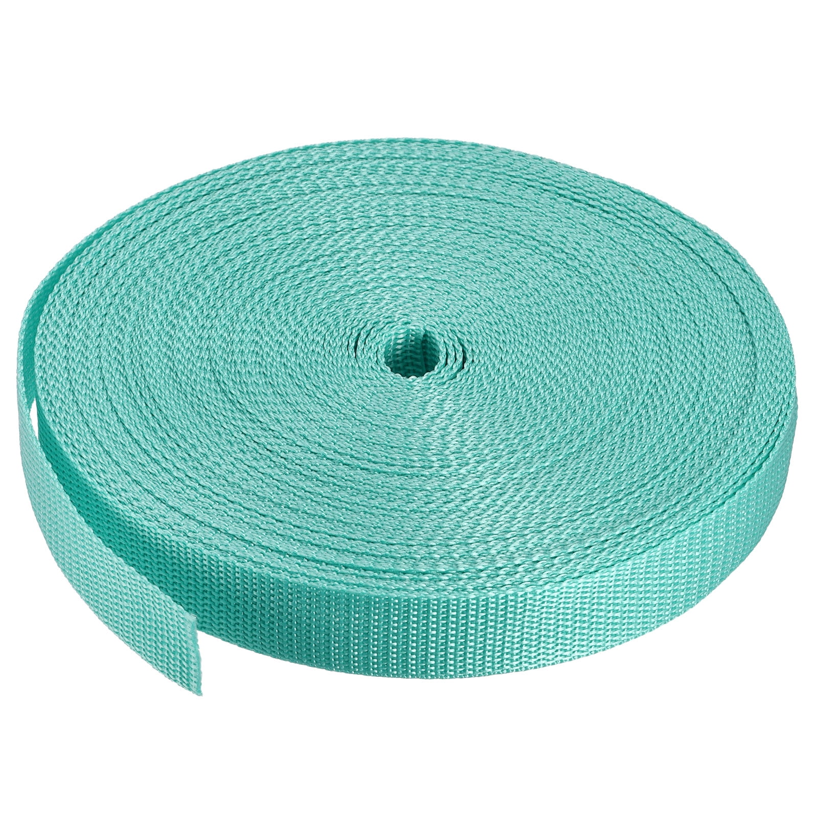 Lightweight Polypropylene Webbing Strap 1" 25 Yards Water Blue ...